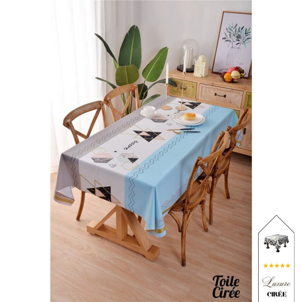 Toile cirée géométrique | Livraison gratuite